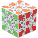Gear Cube Extreme - White | Rubik's Cube & Others | Puzzle Master Inc