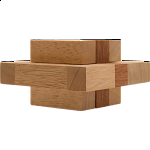 Double Ut | European Wood Puzzles | Puzzle Master Inc