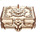 Mechanical Model - Antique Box | Wooden Puzzle Boxes | Puzzle Master Inc