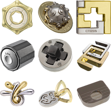 Hanayama Metal Puzzles | Cast Enigma - Puzzle Master Inc.
