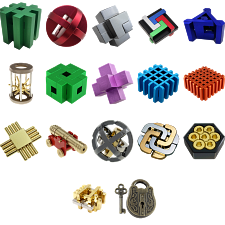 Wire & Metal Puzzles | Puzzle Solutions - Puzzle Master Inc.