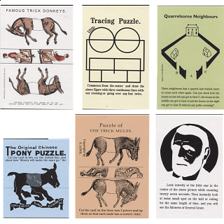 Sam Loyd Advertising Set | Paper Puzzles | Puzzle Master Inc