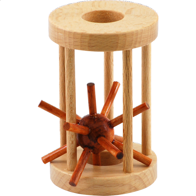 Hedgehog in a Cage | Wood Puzzles | Puzzle Master Inc