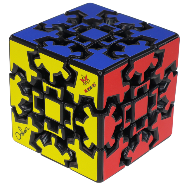 Gear Cube - Black | Oskar van Deventer | Puzzle Master Inc
