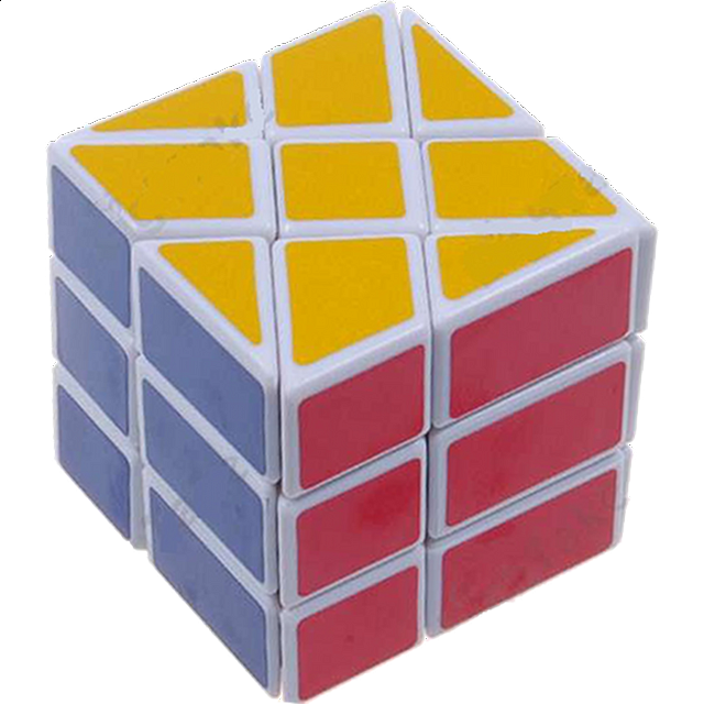 Windmill Cube - White Body | Rubik's Cube & Others | Puzzle Master Inc