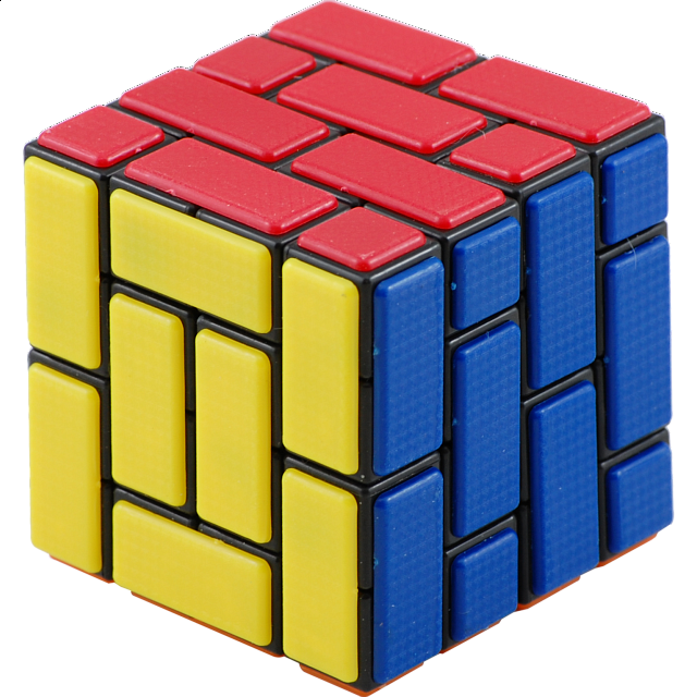 CT 4x4x4 Burr cube - Black Body - Bandaged | Rubik's Cube & Others ...