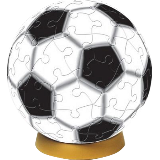 Soccer Ball: 3 inch Jigsaw | Sphere | Puzzle Master Inc