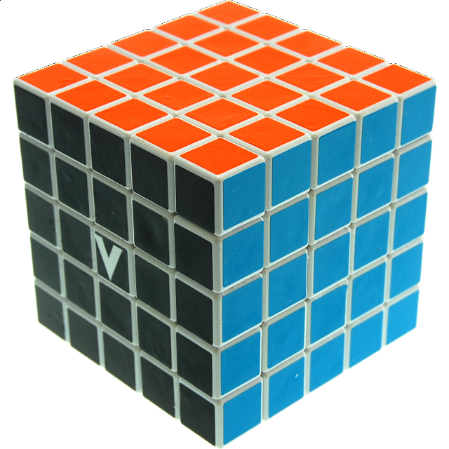 V-CUBE 5 (5x5x5): White | Rubik's Cube & Others | Puzzle Master Inc