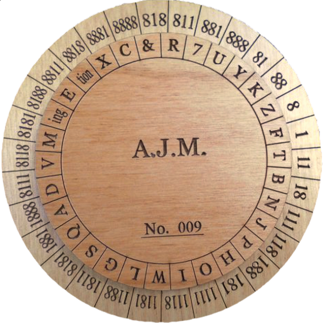 Union Army Cipher Disk | Designers | Puzzle Master Inc