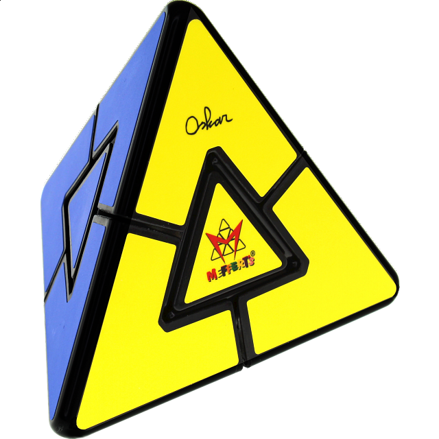 Pyraminx Duo - Black Body | Designers | Puzzle Master Inc