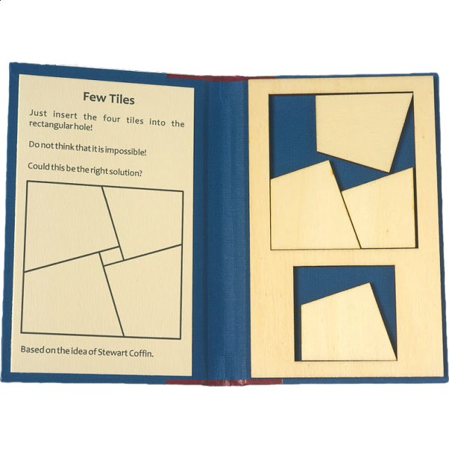 Puzzle Booklet - Few Tiles | Stewart Coffin | Puzzle Master Inc