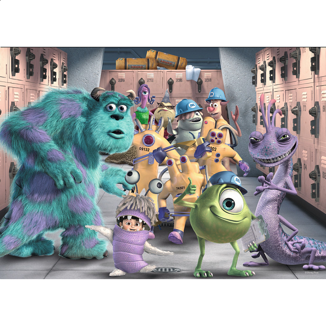 Monsters Inc: The Whole Gang - Giant Floor Puzzle | Jigsaws | Puzzle ...