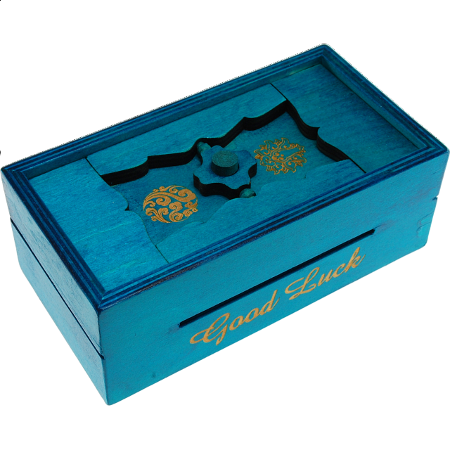 Secret Opening Box - Good Luck Bank | Puzzle Boxes | Puzzle Master Inc