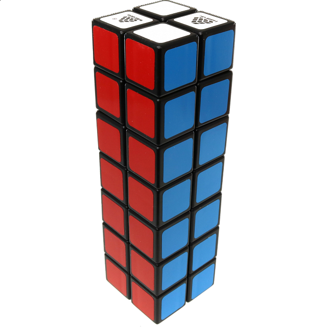 1688Cube 2x2x7 Cuboid - Black Body | Rubik's Cube & Others | Puzzle ...