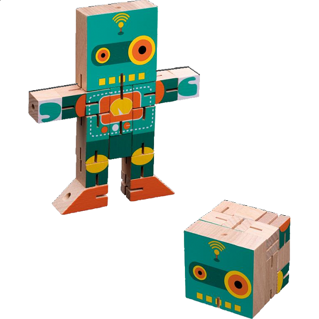 Robot Cube | Games & Toys | Puzzle Master Inc