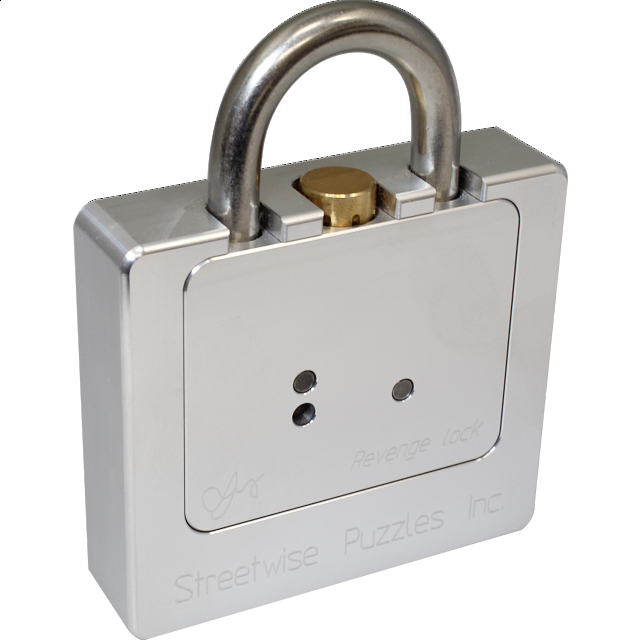 Revenge Lock aka "The Wanderer" | Metal Puzzle Locks | Puzzle Master Inc