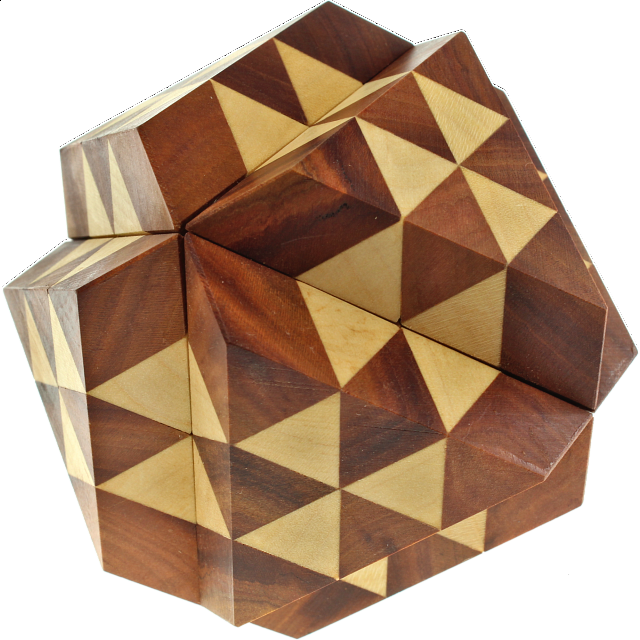 Dual Tetrahedron 6 | European Wood Puzzles | Puzzle Master Inc