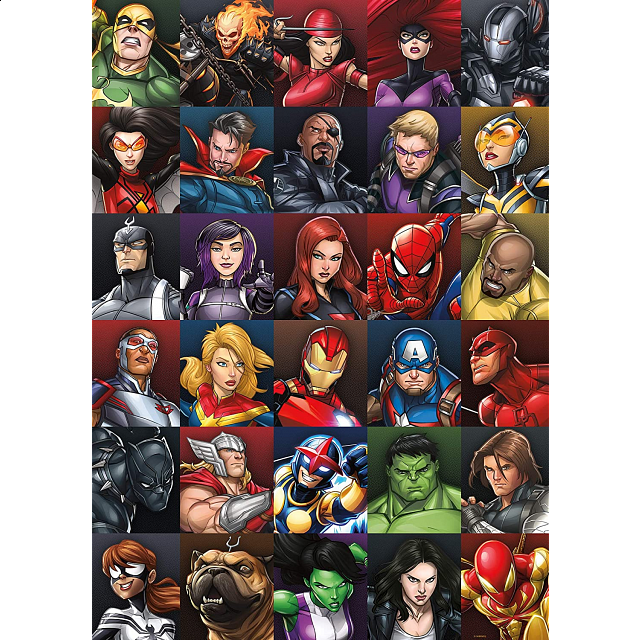 Marvel Heroes Collage | Jigsaws | Puzzle Master Inc
