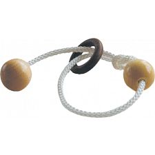 Puzzle Solution for Mini String Puzzle: 2 Beads - Puzzle Master Inc.
