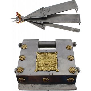 Big 3 Key Puzzle Lock | Metal Puzzle Locks | Puzzle Master Inc