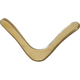 Hummingbird - natural wood boomerang - Right Handed | Boomerangs ...