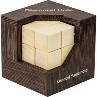 Diamond Hole | European Wood Puzzles | Puzzle Master Inc
