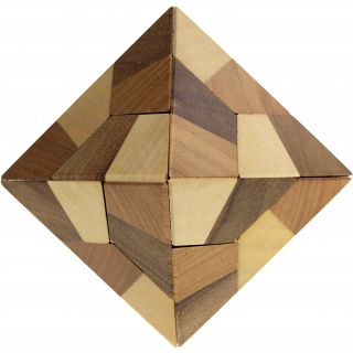 Interlocking Octahedron | European Wood Puzzles | Puzzle Master Inc