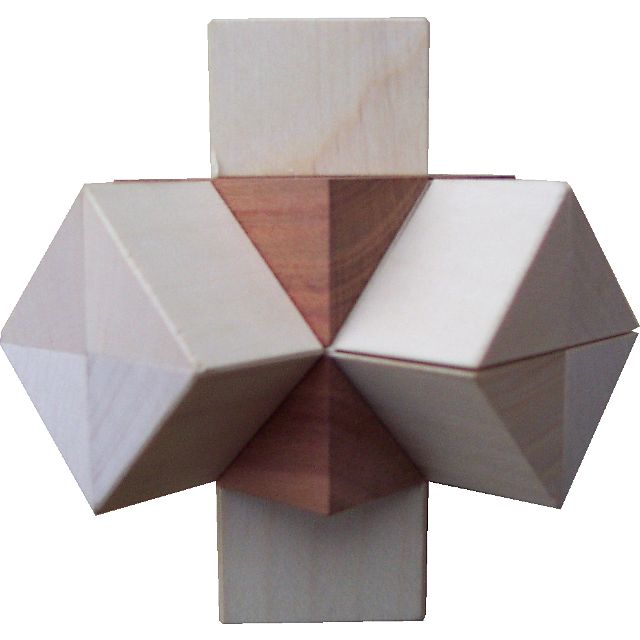 Double Cross | European Wood Puzzles | Puzzle Master Inc