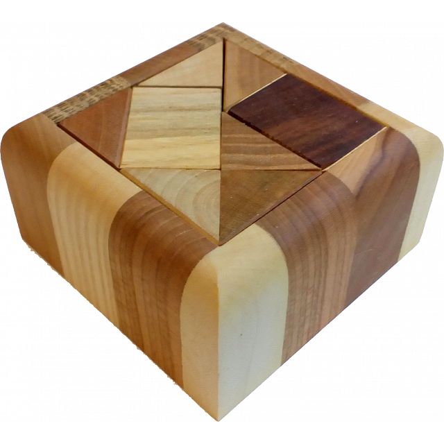 Mini AC3 (with tray) | European Wood Puzzles | Puzzle Master Inc