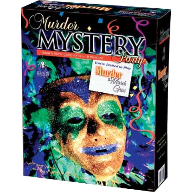 Murder Mystery Party - Murder at Mardi Gras | Murder Mystery | Puzzle ...