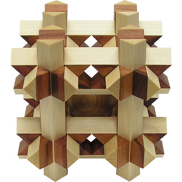8 Knots Cage | European Wood Puzzles | Puzzle Master Inc