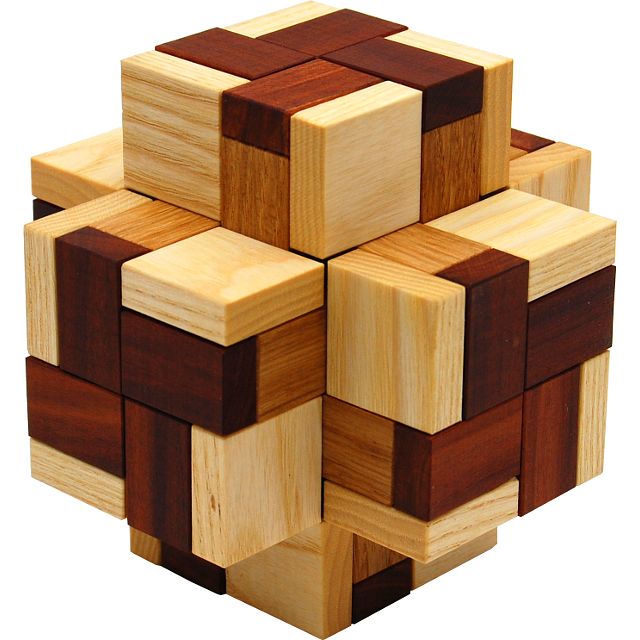 Cross Box | European Wood Puzzles | Puzzle Master Inc