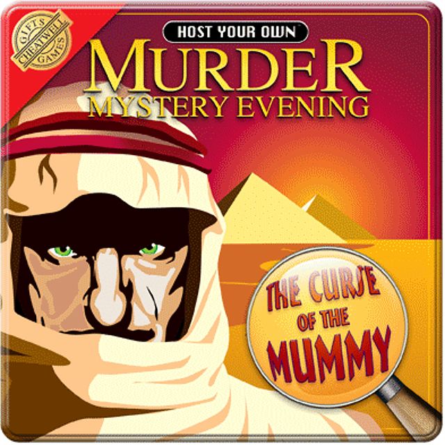 The Curse of the Mummy - Host Your Own Murder Mystery Evening | Murder ...
