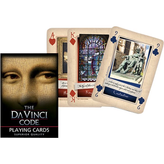 The Davinci Code Playing Cards | Playing Cards | Puzzle Master Inc