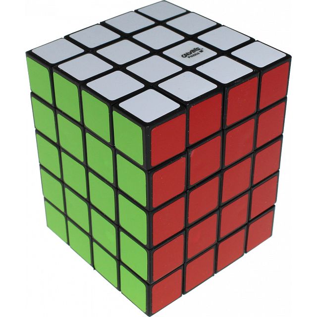 Fully Functional 4x4x5 Cube - Black Body | Rubik's Cube & Others ...