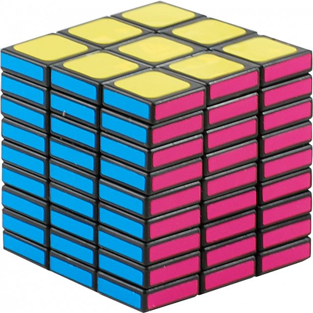 3x3x9 I - Black Body | Rubik's Cube & Others | Puzzle Master Inc
