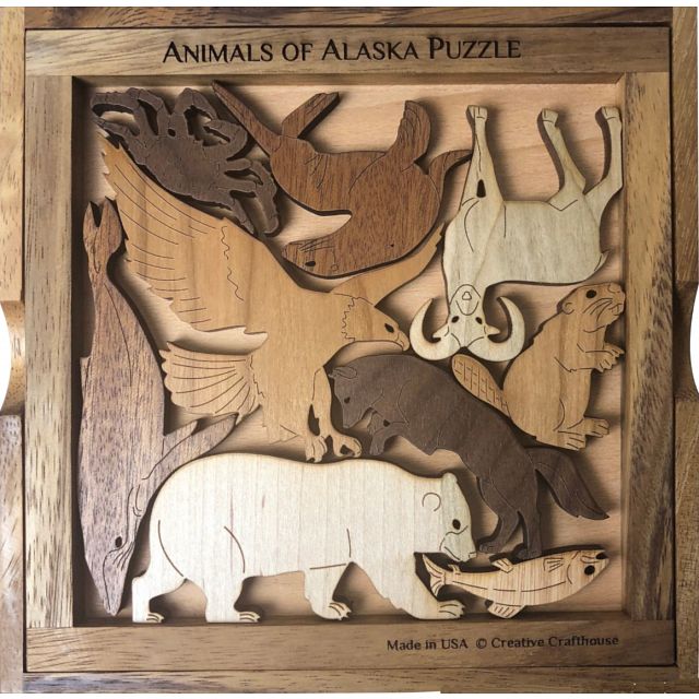 Animals of Alaska | Dave Janelle | Puzzle Master Inc