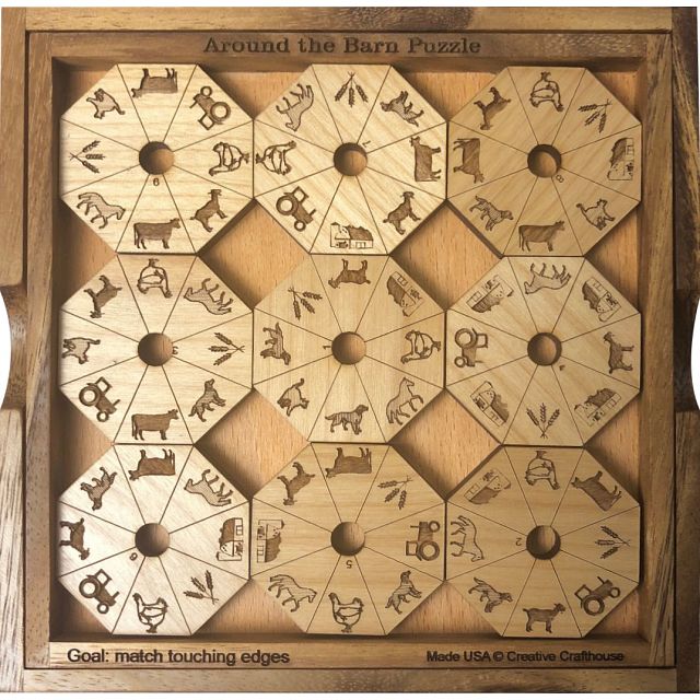 Around the Barn | Dave Janelle | Puzzle Master Inc