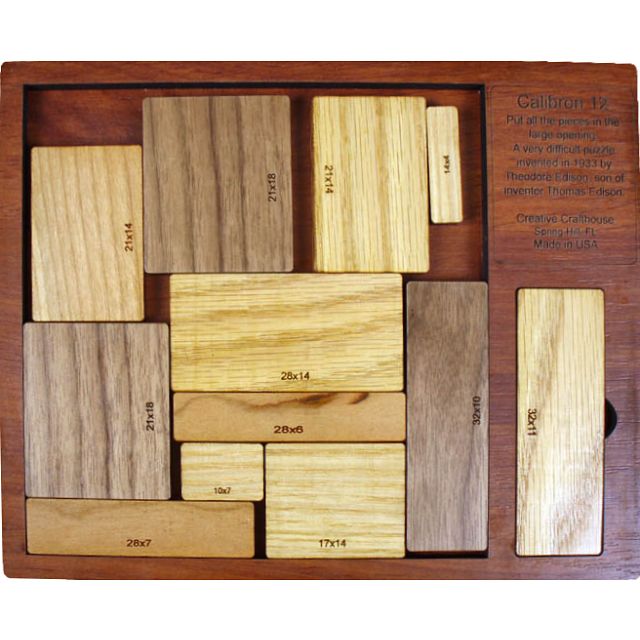 Calibron 12 | Dave Janelle | Puzzle Master Inc