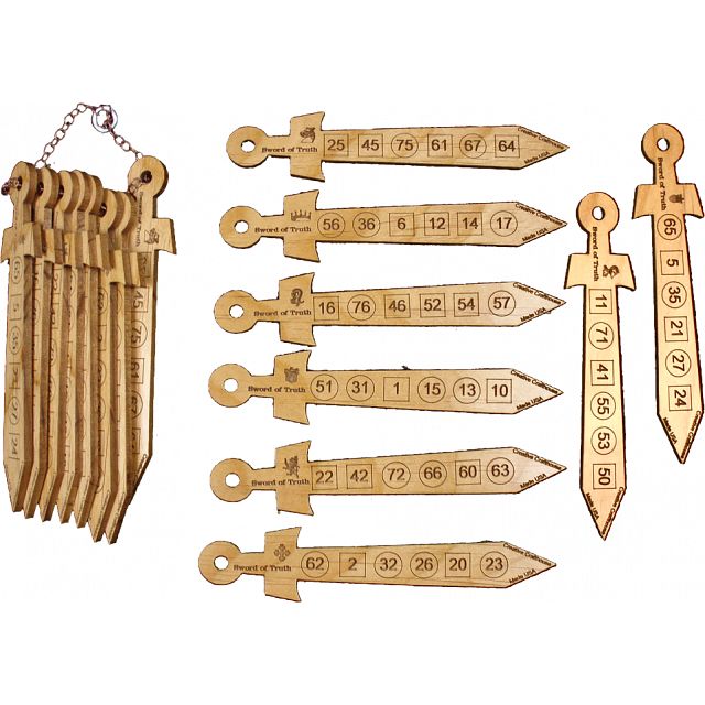 Swords of Truth | More Wood Puzzles | Puzzle Master Inc