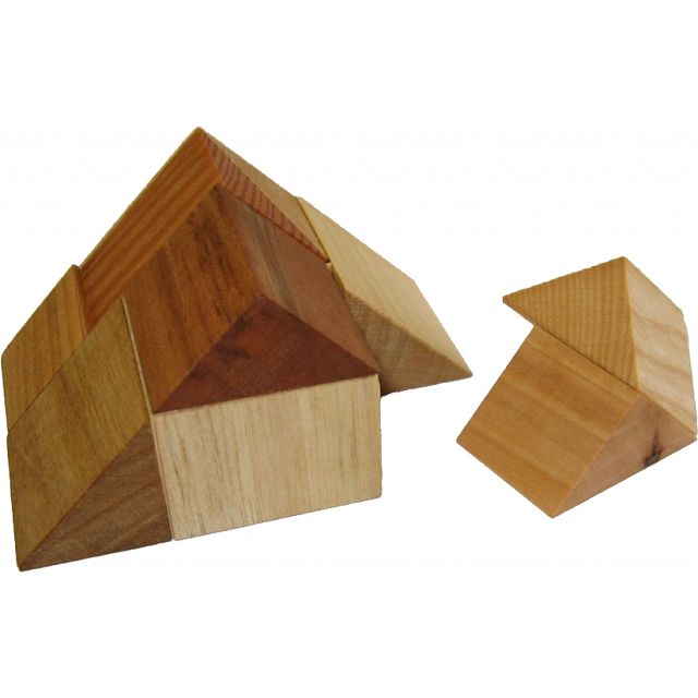Triangle AC1 (no tray) | European Wood Puzzles | Puzzle Master Inc