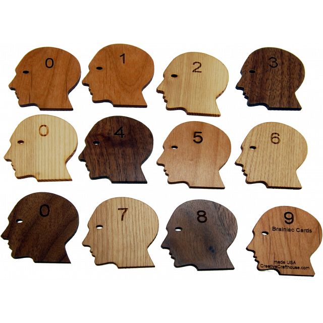 Brainiac 12 Math Magic Cards | Dave Janelle | Puzzle Master Inc