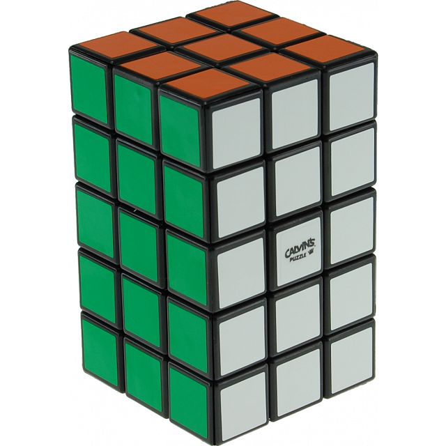 3x3x5 Cuboid with Aleh & Evgeniy logo - Black Body | Rubik's Cube ...
