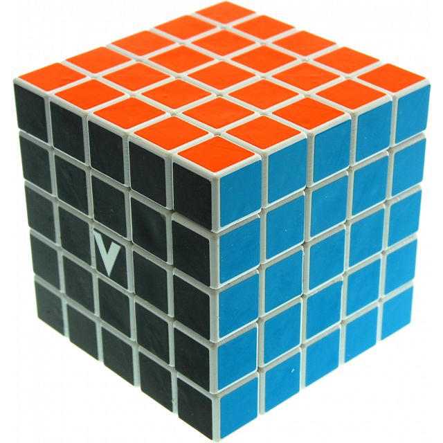 V-CUBE 5 Flat (5x5x5): White | V-Cube | Puzzle Master Inc