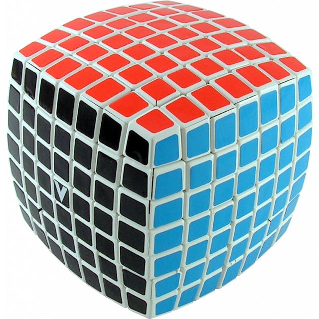 V-CUBE 7 (7x7x7): White | V-Cube | Puzzle Master Inc