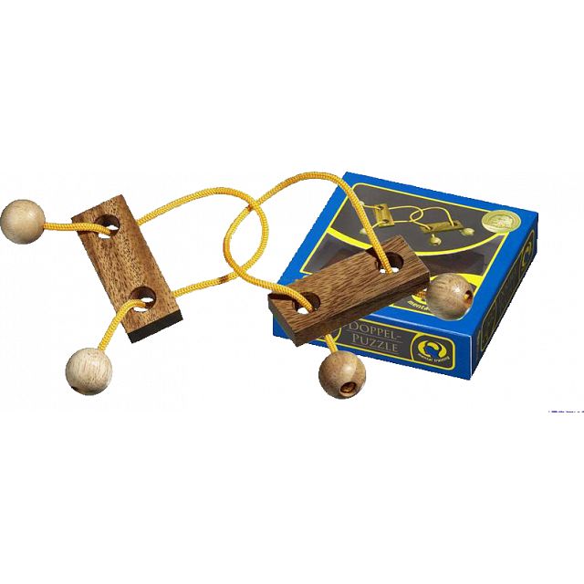 Double Puzzle | European Wood Puzzles | Puzzle Master Inc