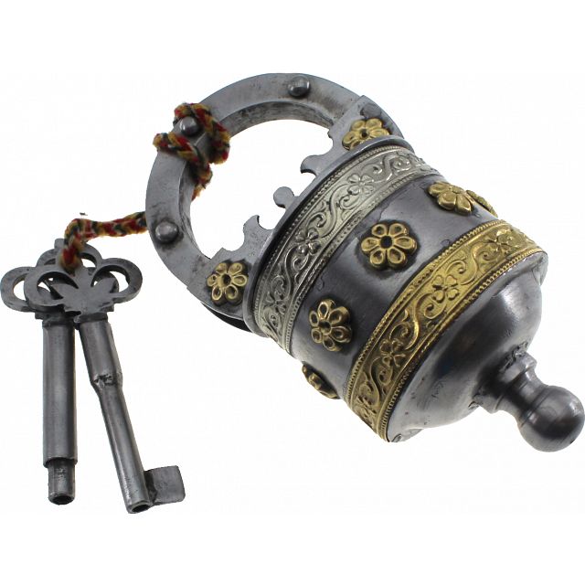 Round 2 Key Puzzle Lock | Metal Puzzles | Puzzle Master Inc