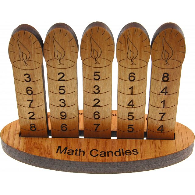 Math Candles Magic | More Wood Puzzles | Puzzle Master Inc