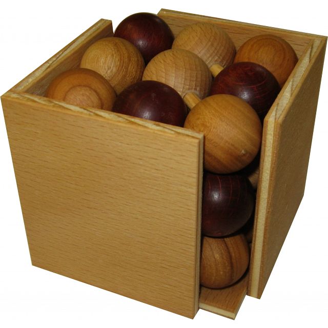 Try-bal Cube | European Wood Puzzles | Puzzle Master Inc