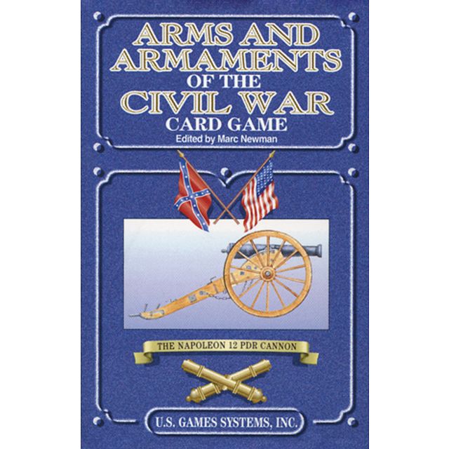 Arms and Armaments of the Civil War - Card Game Deck | Playing Cards ...